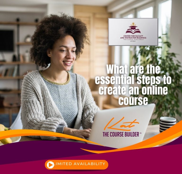 What Are The Essential Steps To Create An Online Course - Be-Suite ...